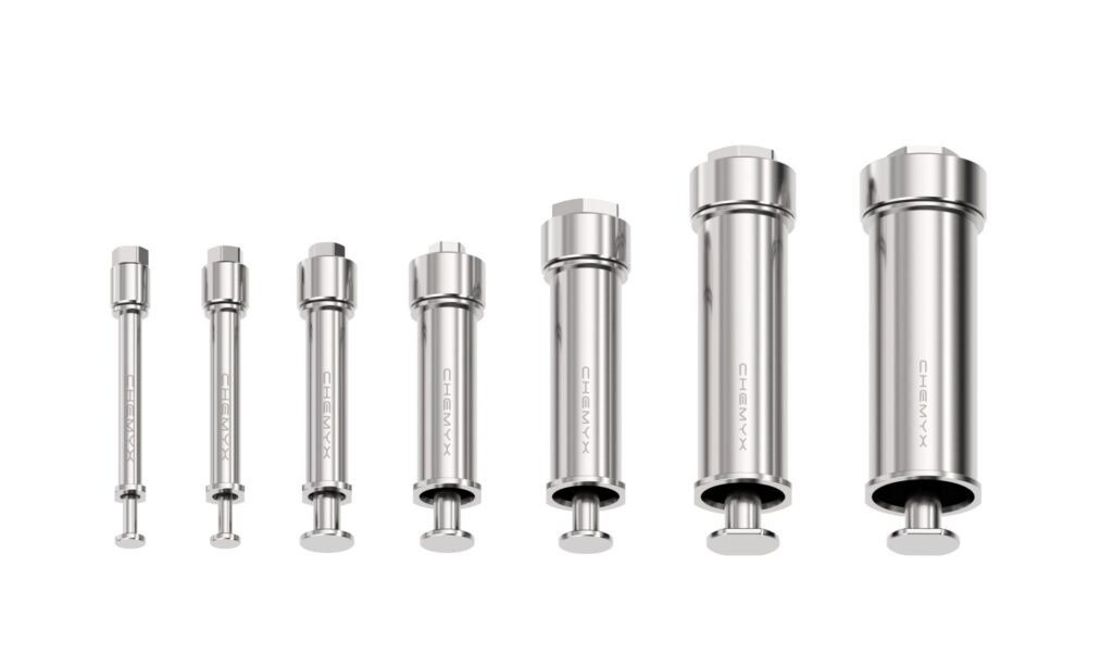 Syringe Size Chart for Syringe Pumps | Chemyx